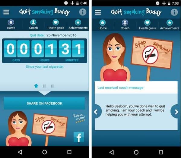 Κόψε το κάπνισμα με τη βοήθεια δωρεάν Android εφαρμογών