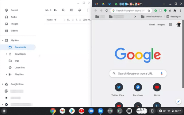 Πώς να κάνεις split screen στο Chromebook & στο Chrome tablet σου